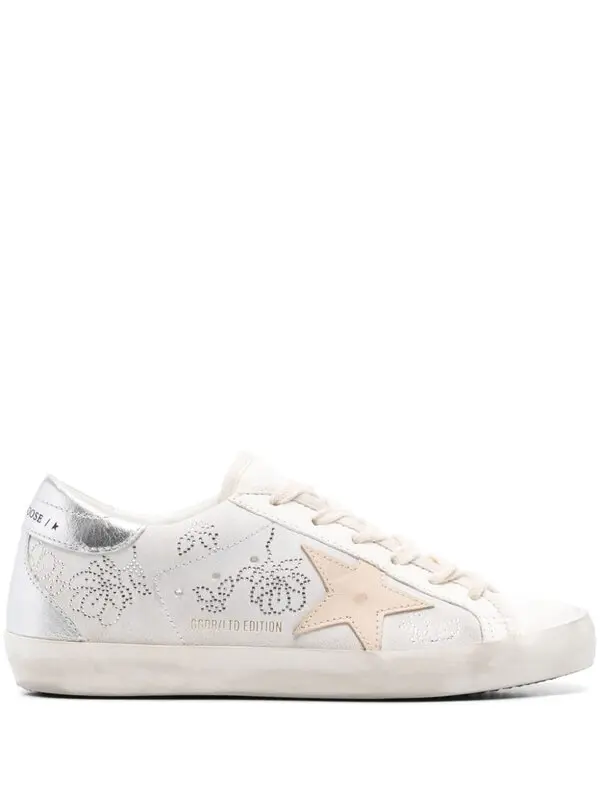 GOLDEN GOOSE Super-star Sneakers - White