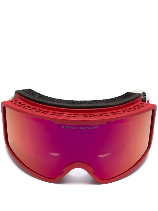 Perfect Moment Mirrored Ski Goggles - White