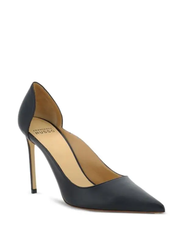 FRANCESCO RUSSO Leather Pumps
