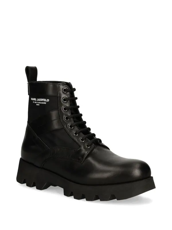 Karl Lagerfeld Kl11164 Leather Boots