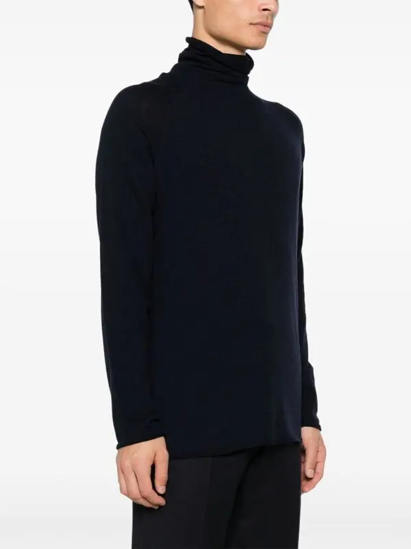 ROBERTO COLLINA High-neck Merino Wool Sweater