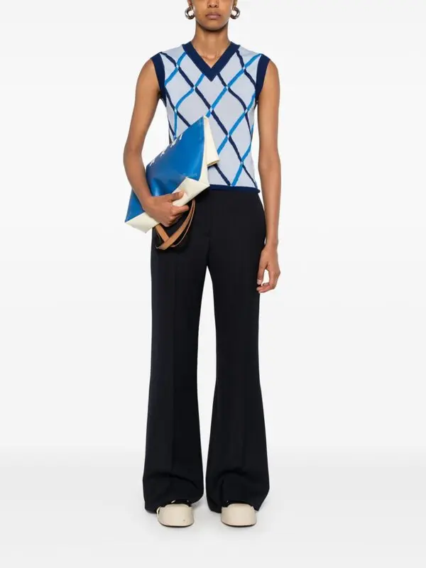 Marni Diamond-pattern Top