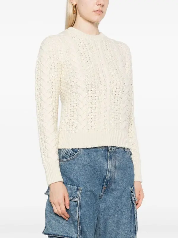 Isabel Marant Étoile Otilia Cable-knit Sweater