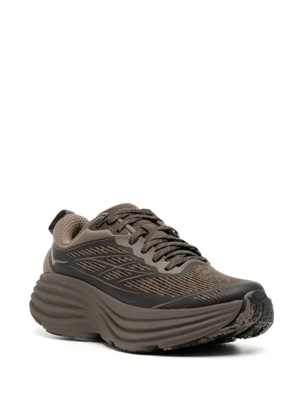 HOKA® Bondi Ts Caged Sneakers - Brown