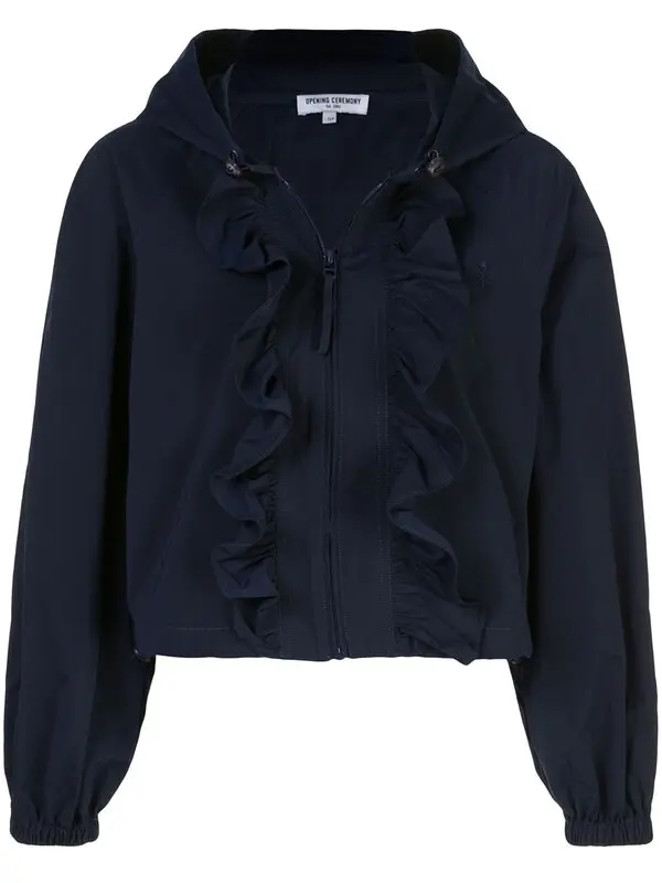 Opening Ceremony Ruffled Windbreaker