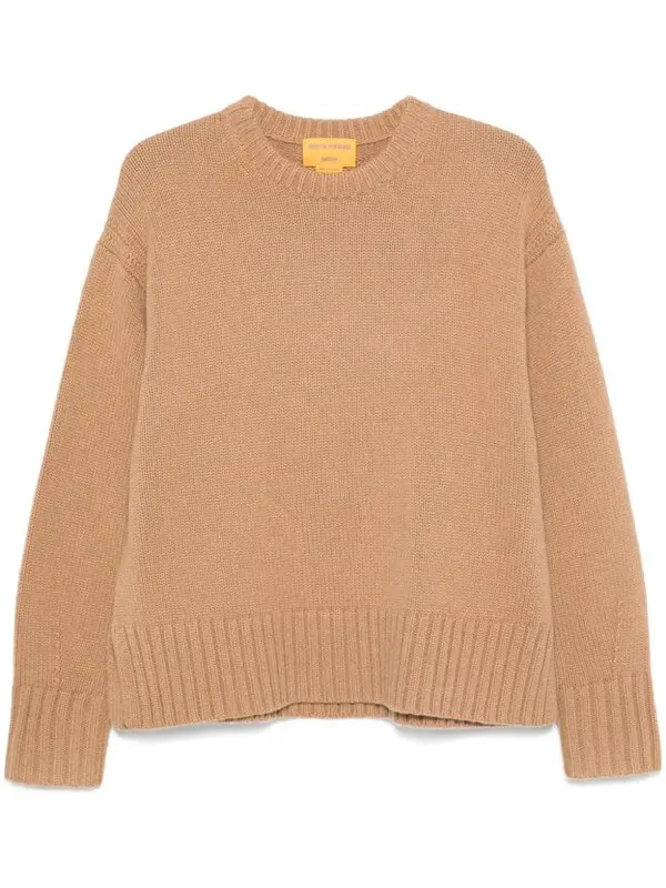 Guest In Residence Cozy Crew Sweater - Brown