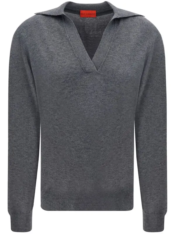 WILD CASHMERE V-neck Sweater