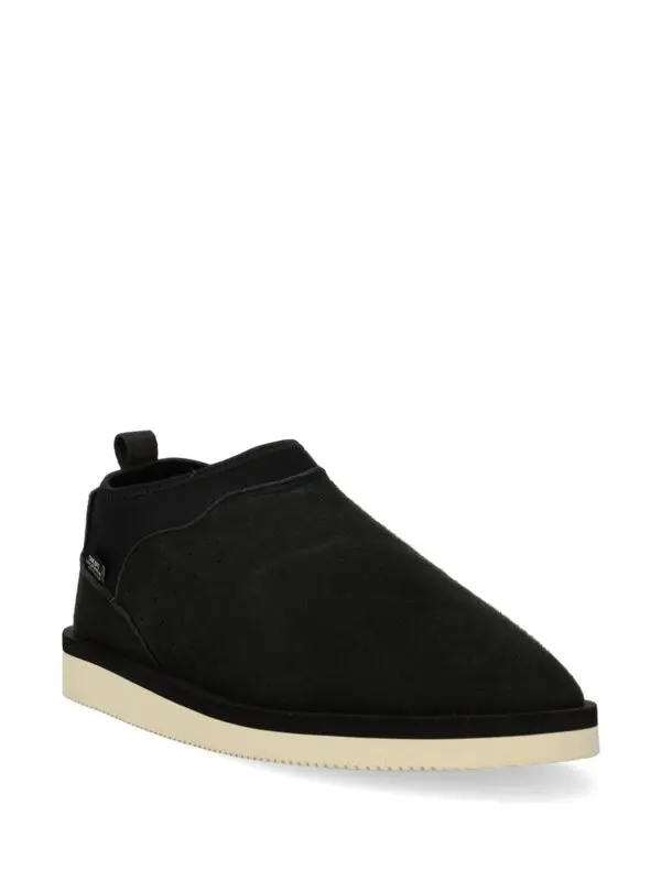 Suicoke Suede Slippers - Black