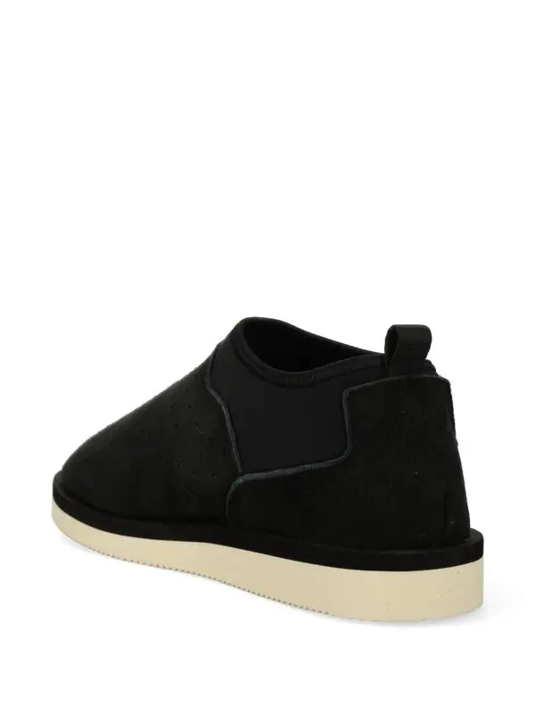 Suicoke Suede Slippers - Black