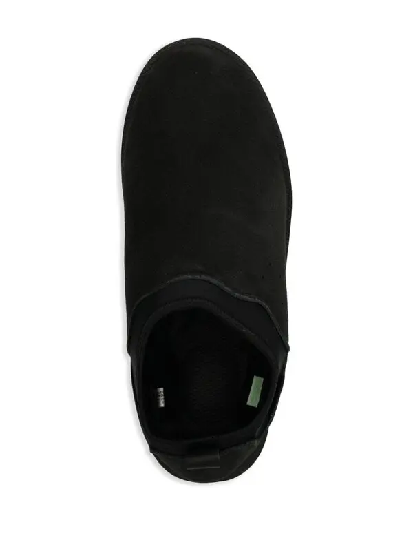 Suicoke Suede Slippers - Black