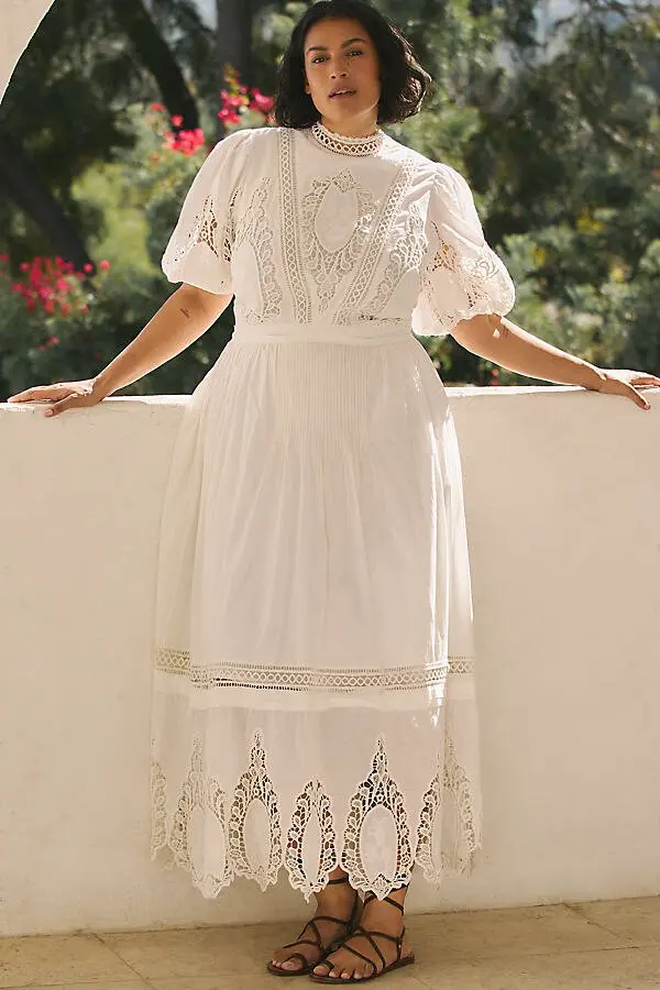 kim kardashian in lace dress Kim Kardashian White Lace Two-Piece 33rd Birthday Dress main image 0
