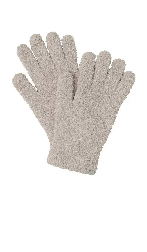 Barefoot Dreams Cozychic Knitted Gloves - Stone