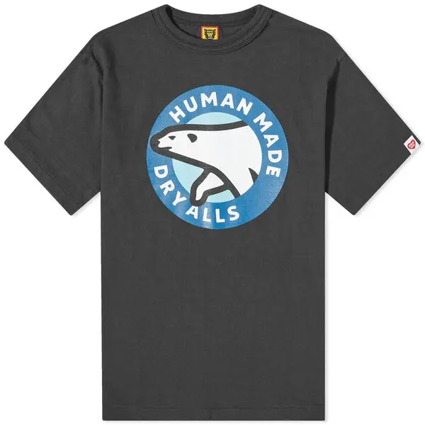 Human Made Polar Bear T-Shirt In Black - 35% Off | Editorialist