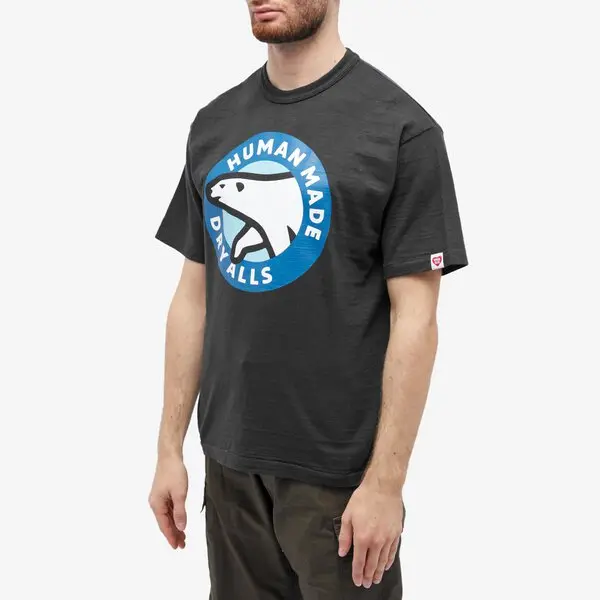 Human Made Polar Bear T-Shirt In Black - 35% Off | Editorialist