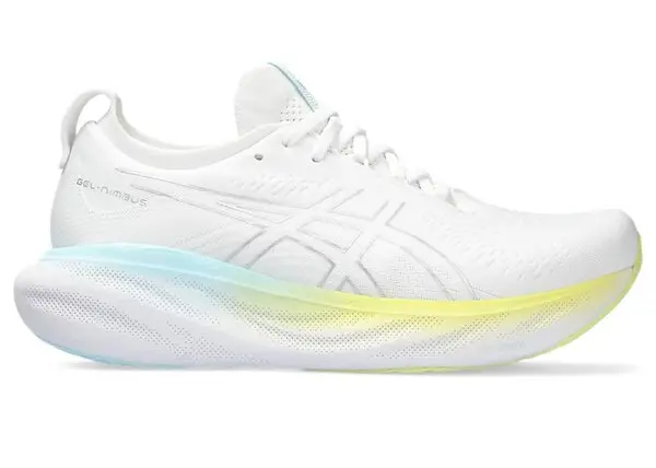 Asics Gel-nimbus 25 Sneakers - White/pure Silver