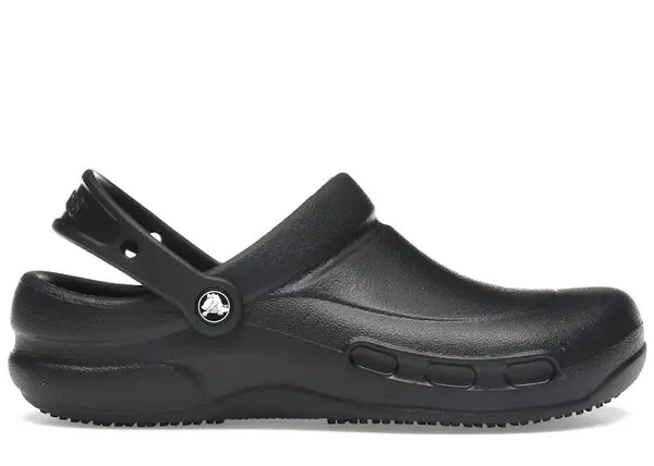 CROCS Bistro Slip Resistant Work Clog - Black