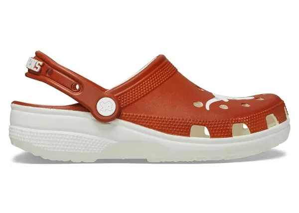 CROCS Classic Clog University Of Texas Longhorns - White