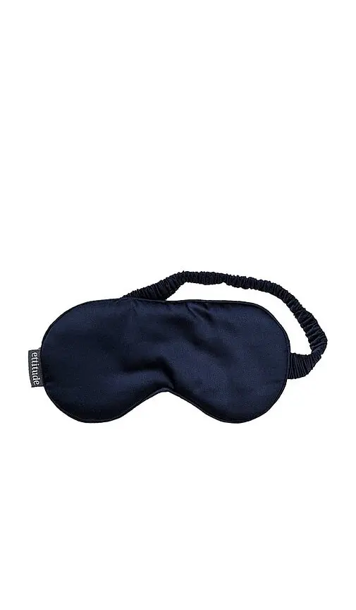 ETTITUDE Sateen Eye Mask - Navy