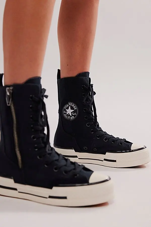 Converse Chuck Taylor 70 Plus Xhi Top Sneakers In Black - 28% Off
