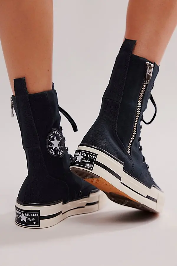 Converse Chuck Taylor 70 Plus Xhi Top Sneakers In Black - 28% Off