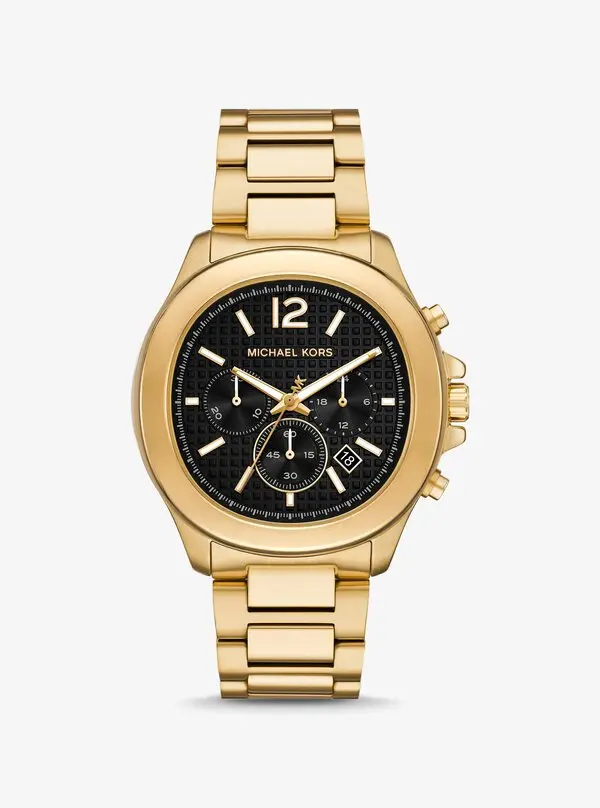 Michael Kors Chronograph Watch - Gold