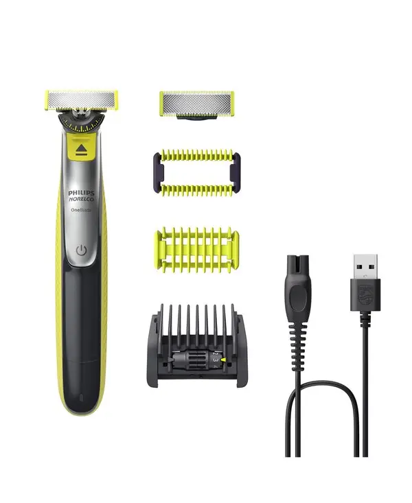 NORELCO Philips Oneblade 360 Face + Body Hybrid Electric Shaver And Trimmer - Green