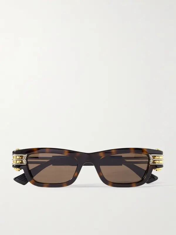 Bottega Veneta D-frame Sunglasses - Tortoiseshell
