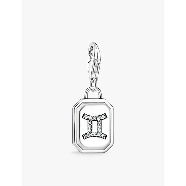 THOMAS SABO Gemini Charm - 925 Silver & Cz