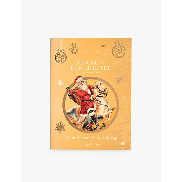 HOUSE OF DORCHESTER Traditional Santa Book Box Chocolate Selection 100g&nbsp