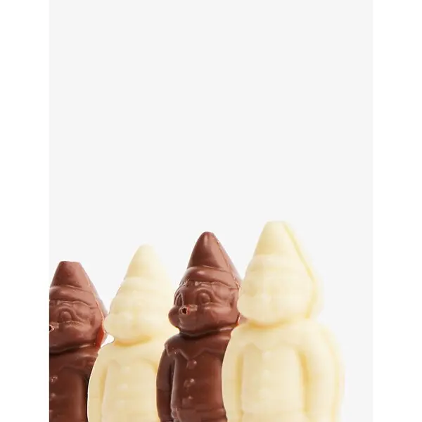 THE CHOCOLATE GIFTING COMPANY Naughty Workshop Elves White And Milk Chocolate Elves 85g