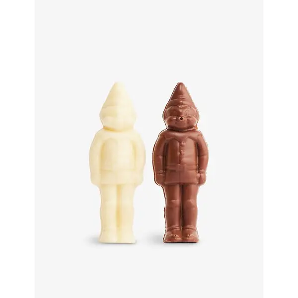 THE CHOCOLATE GIFTING COMPANY Naughty Workshop Elves White And Milk Chocolate Elves 85g