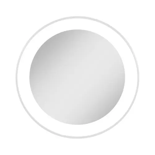 ZADRO Lighted Compact Mirror With 10x Magnification & Suction Cup - White