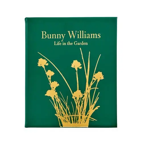 GRAPHIC IMAGE Bunny Williams Life In The Garden Leather Coffee Table Book - Emerald