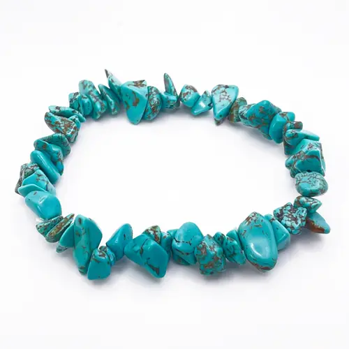 DONATELLO GIAN Stretch Bracelet - Turquoise
