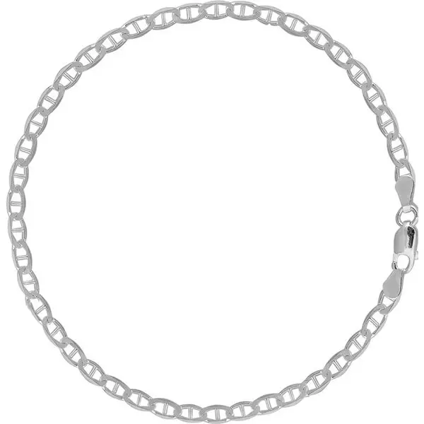 DONATELLO GIAN Sterling Link Anklet - Silver