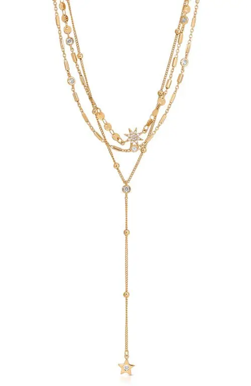 Ettika Forever Falling Multichain Necklace