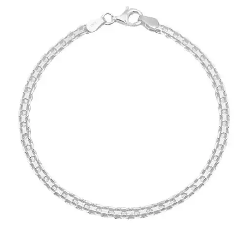 DONATELLO GIAN Sterling Bismark Link Bracelet - Silver