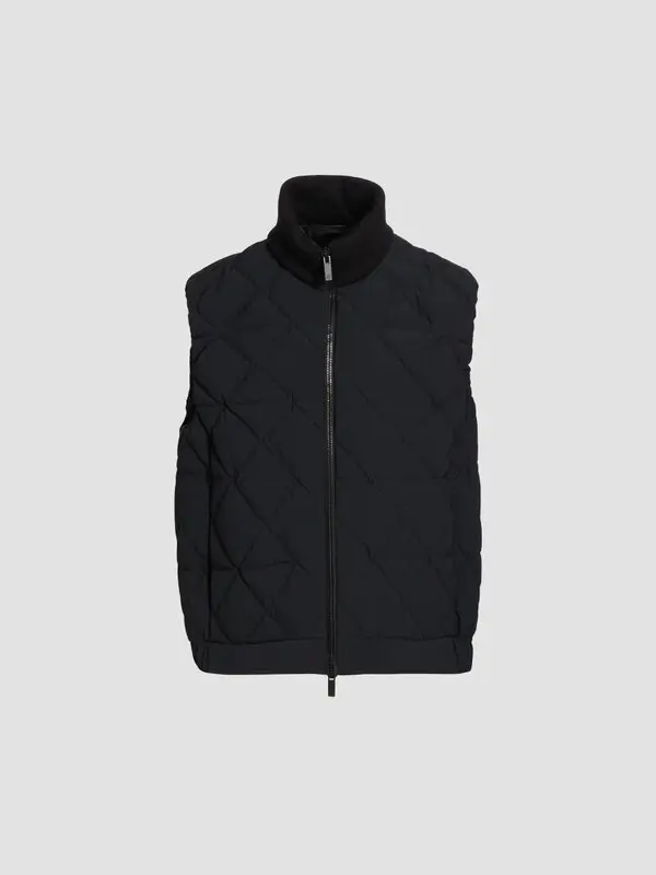 Giorgio Armani Quilted Nylon Puffer Vest