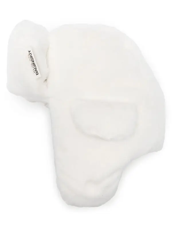 Ruslan Baginskiy Faux Fur Trapper Hat In White - 40% Off  display picture 2