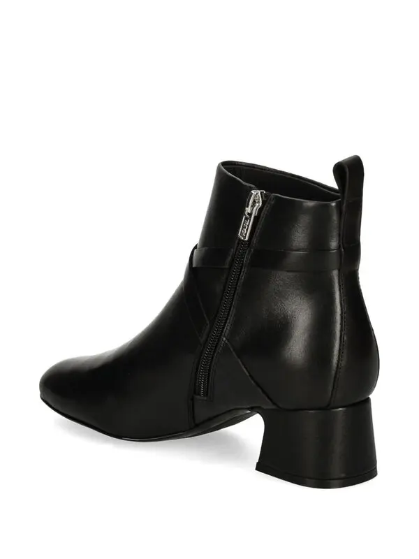 Karl Lagerfeld 50mm Logo Ankle Boots