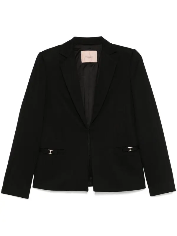 TWINSET Oval T-logo Blazer