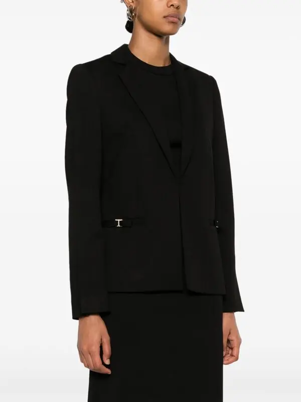 TWINSET Oval T-logo Blazer