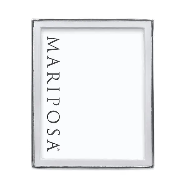 MARIPOSA Signature 8 X 10 Picture Frame - White