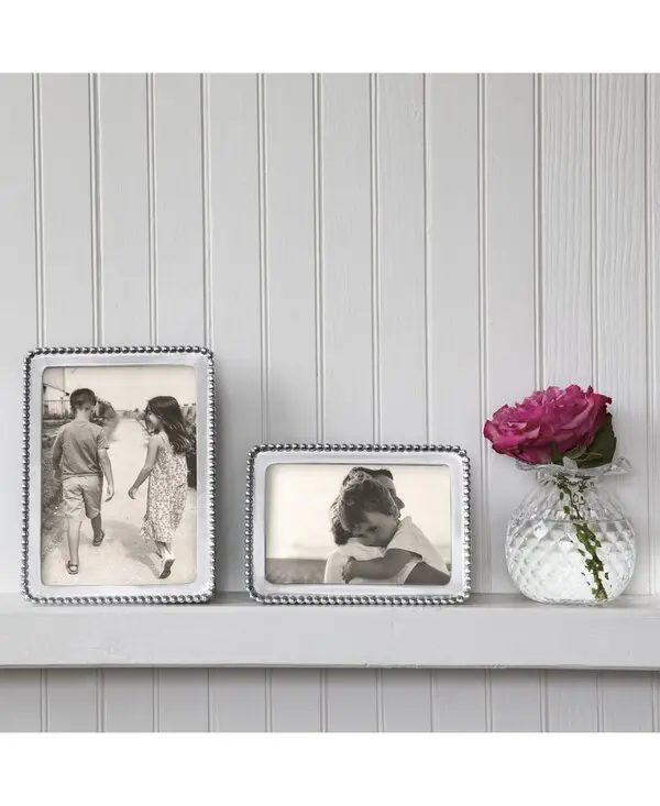 MARIPOSA Beaded 4x6 Picture Frame