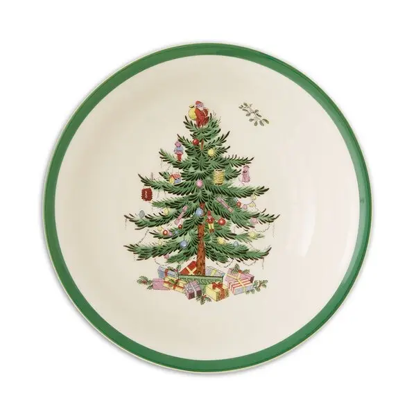 SPODE Christmas Tree 4-piece Dinnerware Place Setting