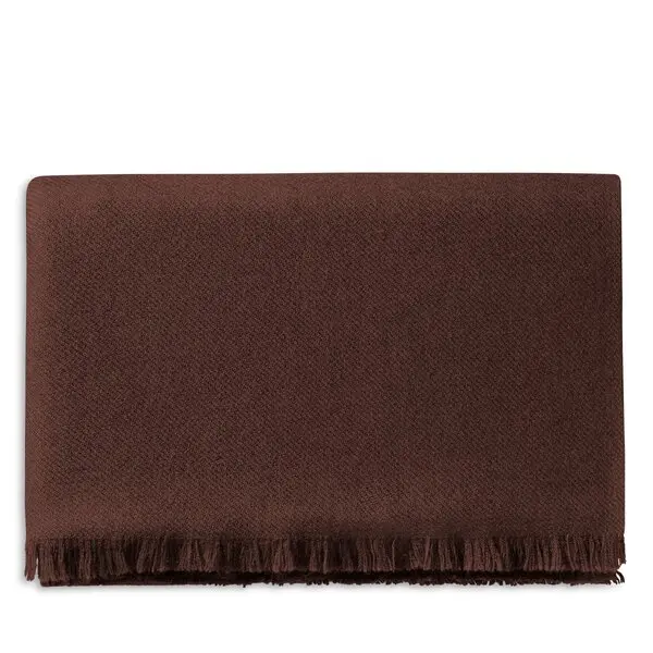 Aerin Cashmere Throw - Chocolate