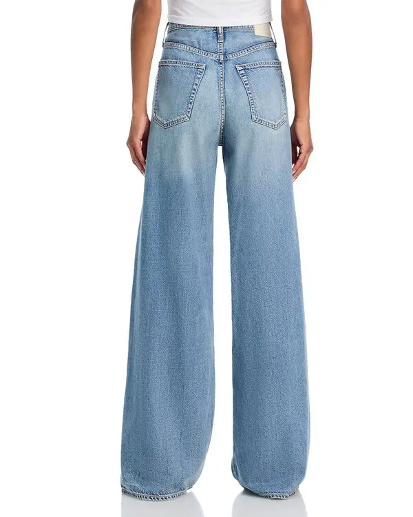 Rag & Bone Featherweight Sofie High Rise Wide Leg Jeans