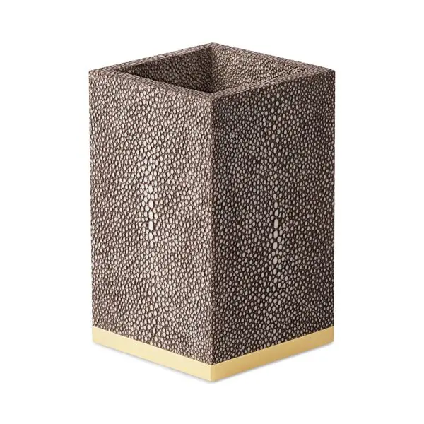 Aerin Faux Shagreen Pencil Cup