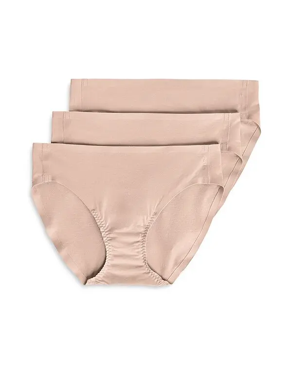 Spanx Low Rise Cheeky, Pack Of 3 - Naked .