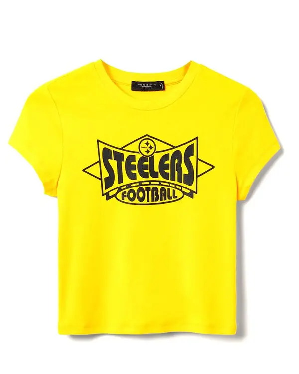 Junk Food Clothing Nfl Pittsburgh Steelers Baby Tee - Mustard